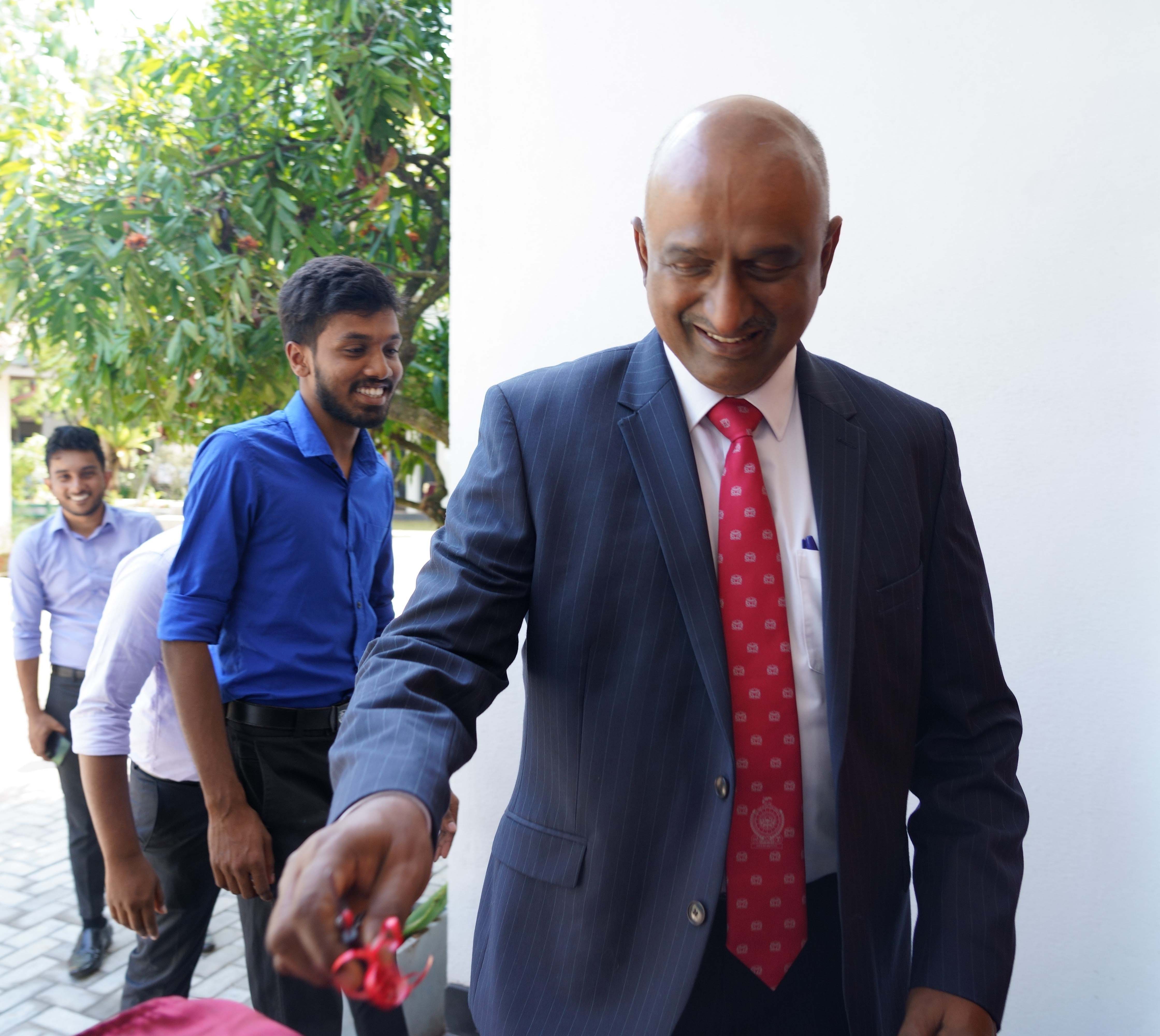 GWUIM - The Opening Ceremony of the Student Reading Hall at Gampaha ...