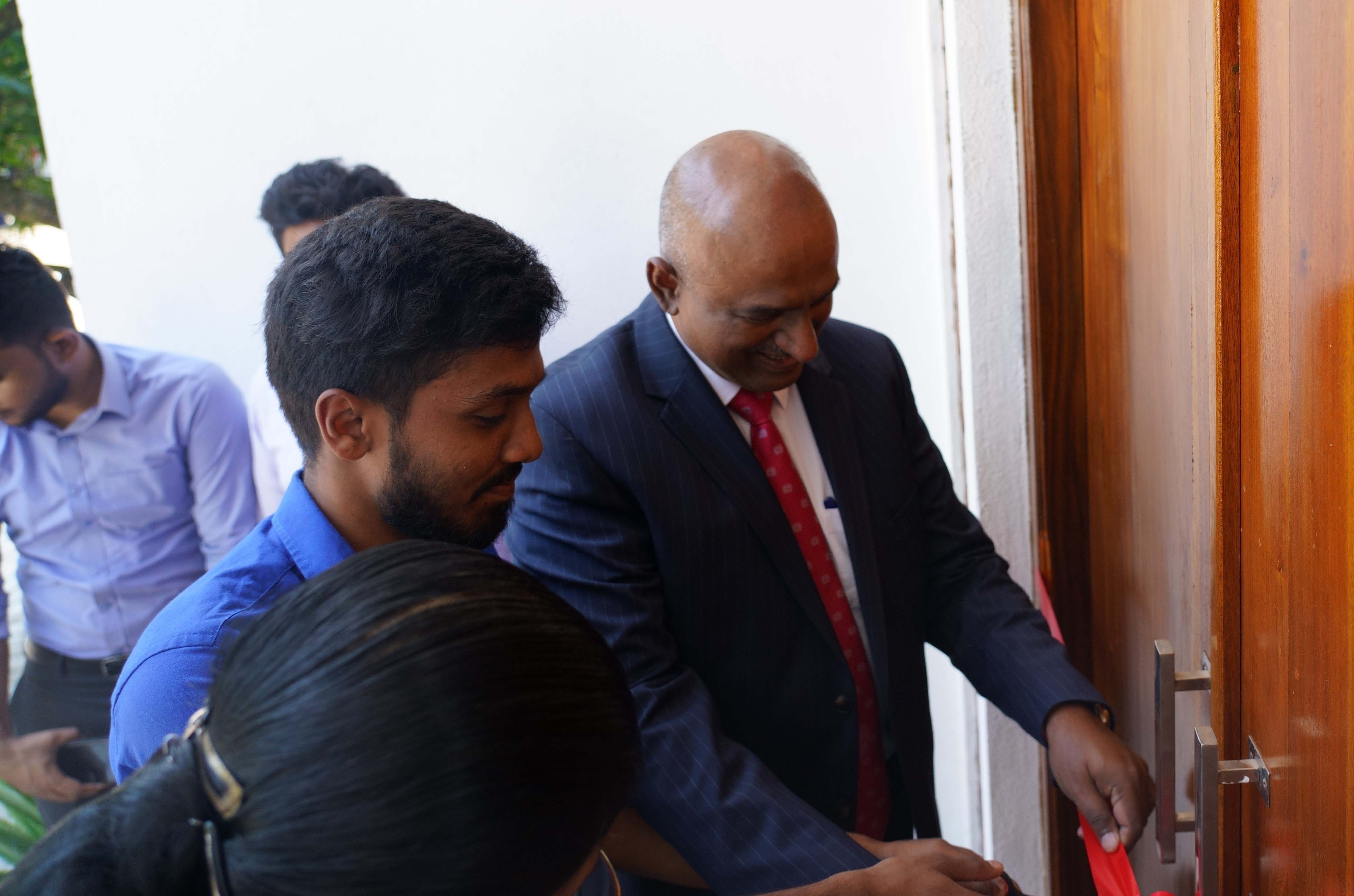 GWUIM - The Opening Ceremony of the Student Reading Hall at Gampaha ...