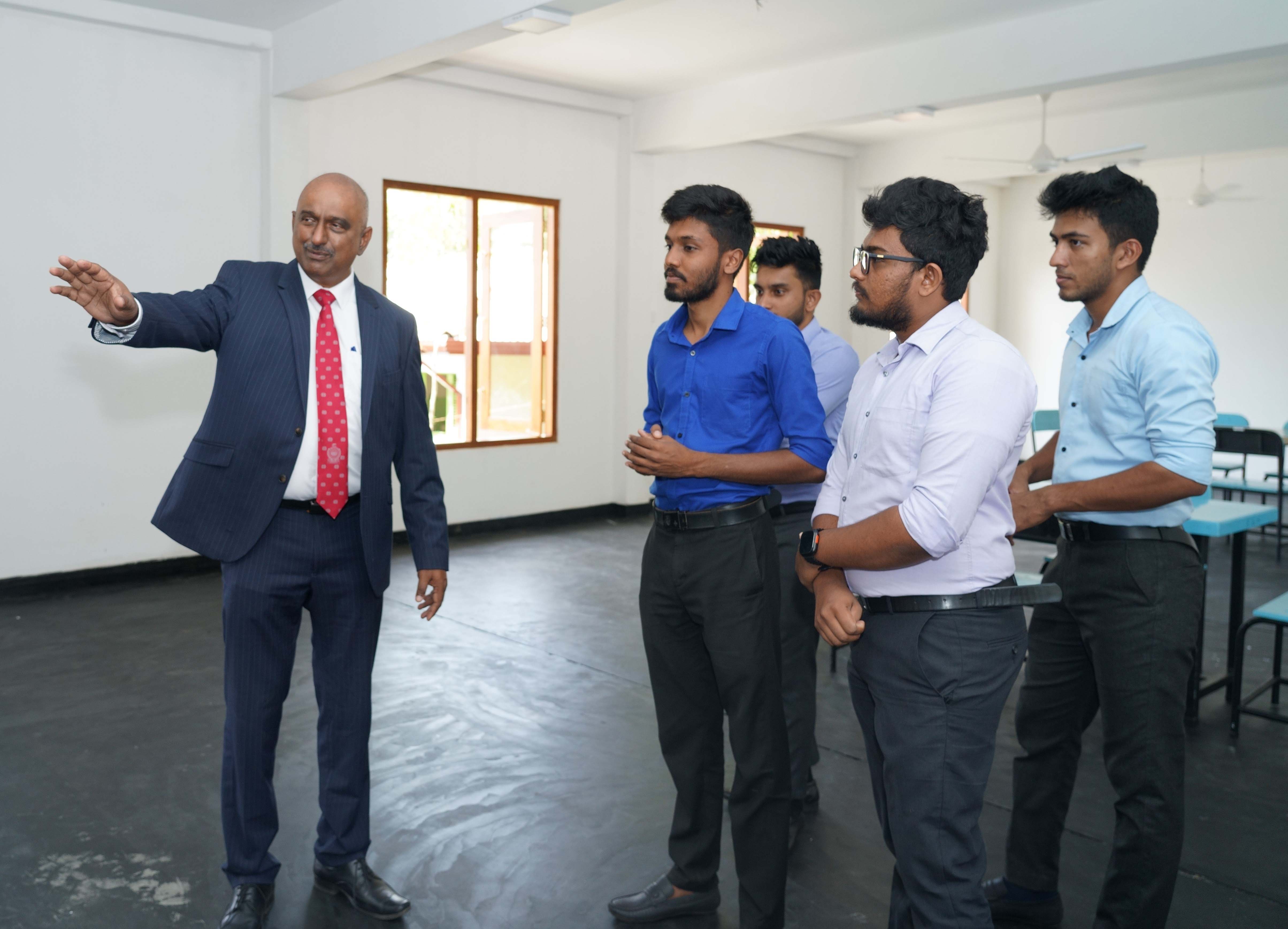 GWUIM - The Opening Ceremony of the Student Reading Hall at Gampaha ...