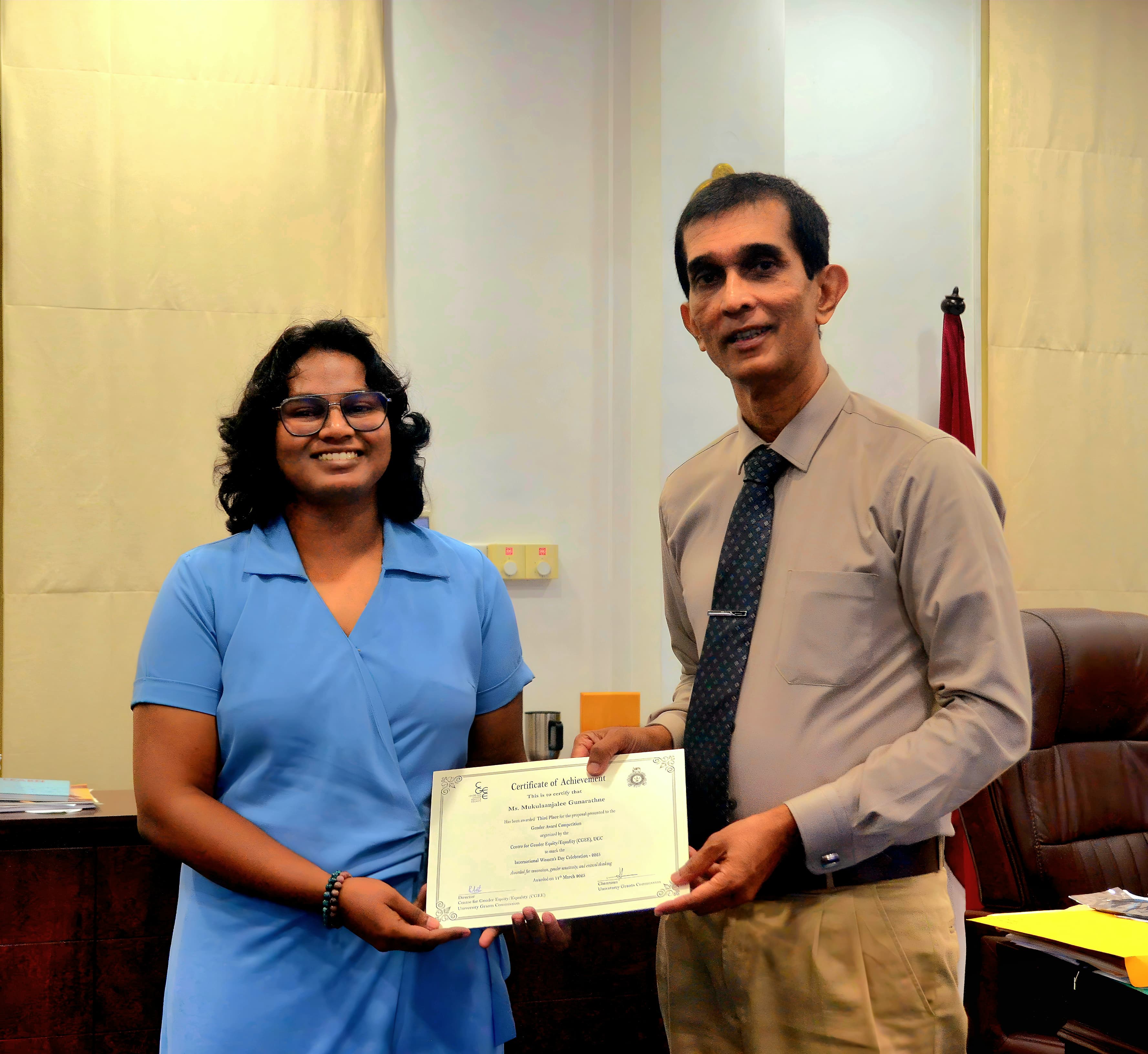 GWUIM - Faculty of Indigenous Medicine, GWUIM Student Secures Bronze ...